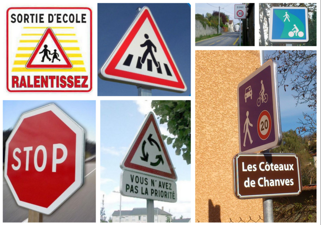montage panneaux de police – AZ Marquage